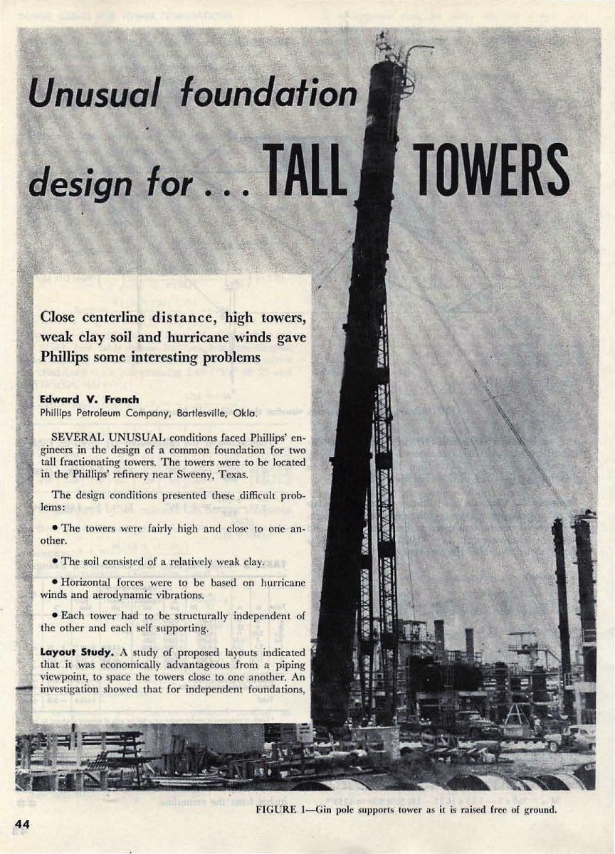 Tall Tower Foundation Design – mas picard